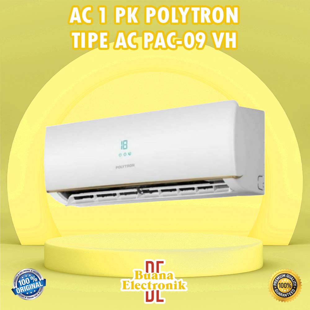 Jual AC POLYTRON 1 PK TIPE PAC 09 VH ORIGINAL TERMURAH GARANSI RESMI ...