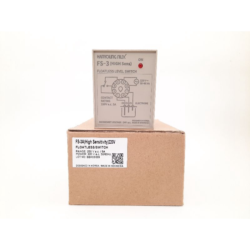 Jual WLC HANYOUNG FS-3A / WATER LEVEL CONTROL FS-3A PLUS SOKET | Shopee ...
