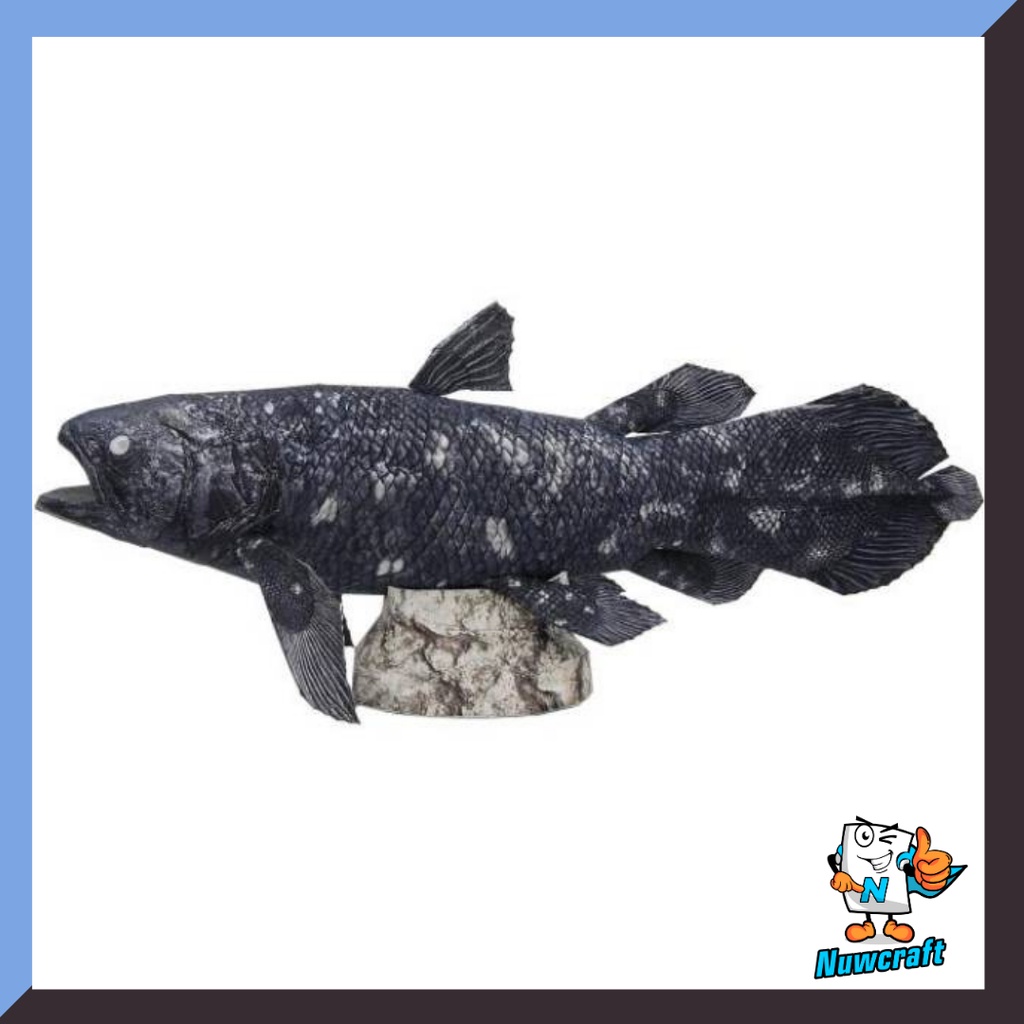 Jual Nuwcraft Coelacanth Fish papercraft | Shopee Indonesia