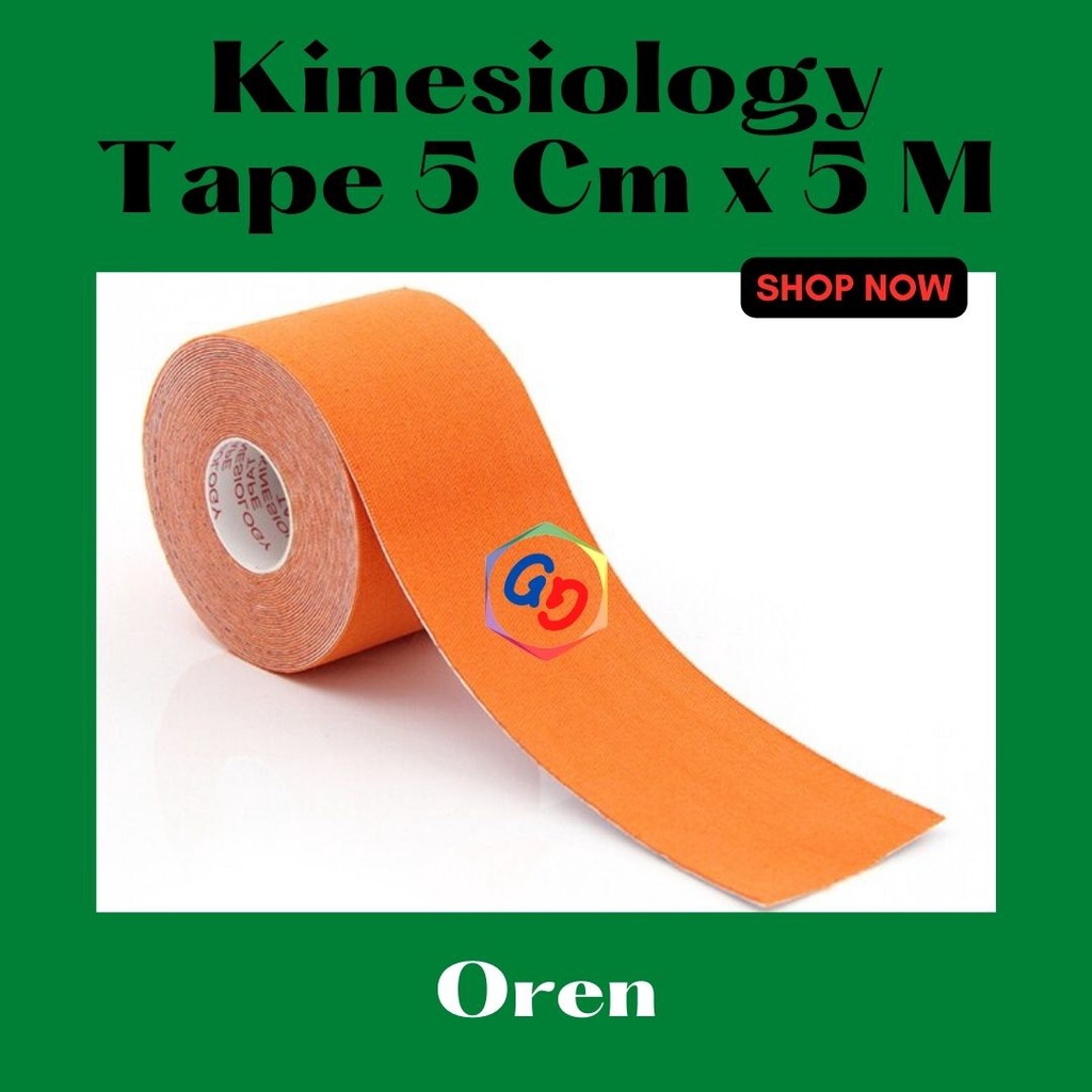 Jual Kinesiology Tape 5 Cm x 5 M / Kinesio Tapping / Tapping Lentur ...