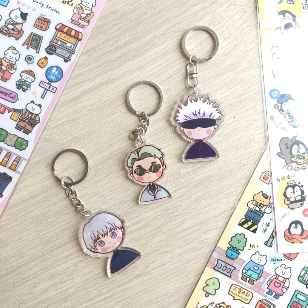 Jual JUJUTSU KAISEN ACRYLIC KEYCHAIN 2 SISI / ACRYLIC DOUBLE SIDED ...