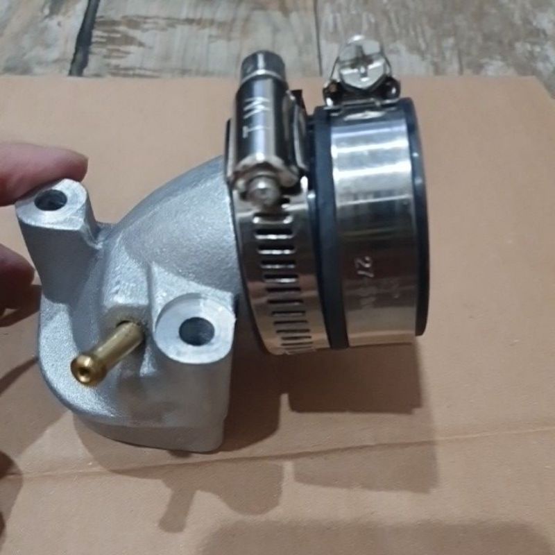 Jual manifold manipul intake intex MIO plus adaptor KARBU KHARISMA / SUPRA X 125 | Shopee Indonesia