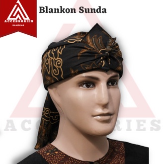 Jual Iket Blankon sunda dewasa & anak tradisional model tutup udeng ...