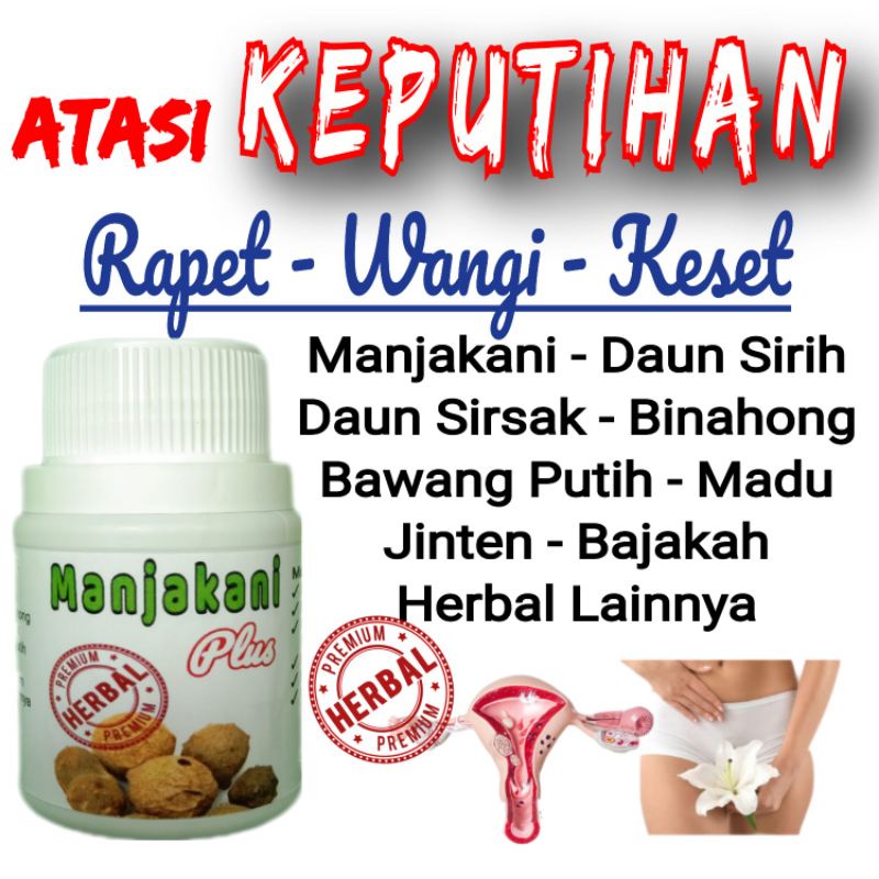 Jual READYYY PRODUK Manjakani Obat Keputihan Nyeri Haid | Shopee Indonesia