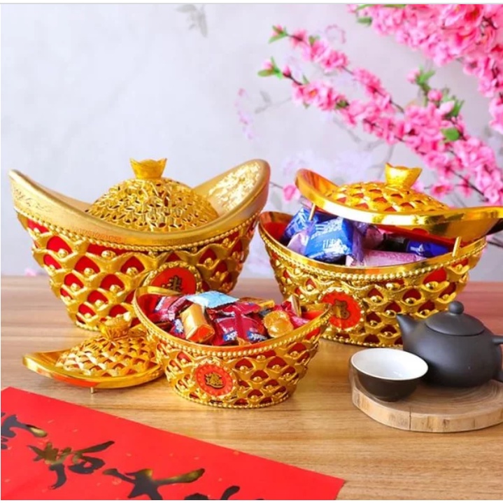 Jual Tempat Permen Yenpao Murah Duit Dekorasi Imlek Tempat Candy Jar ...