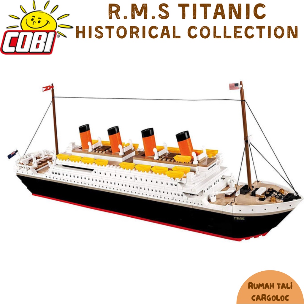 Jual Mainan Motorik Anak Bricks COBI R.M.S TITANIC HISTORICAL ...