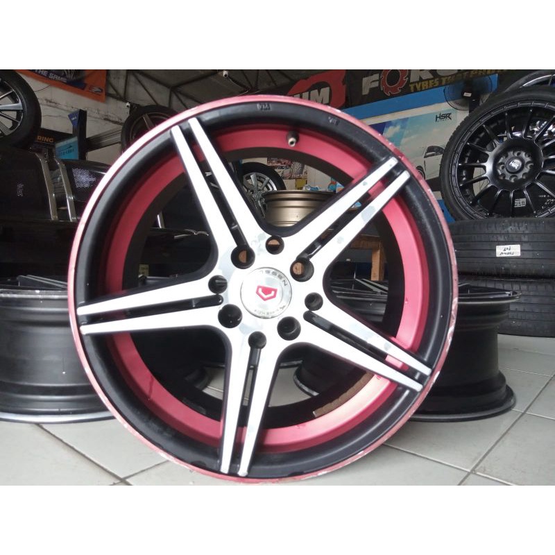 Jual velg second Vossen ring 16 lebar 7 et 42 pcd 4x100 4x114 | Shopee Indonesia