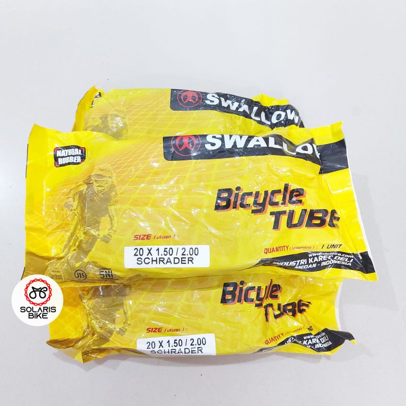 Jual Ban Dalam Sepeda BMX Folding Lipat Mini Minion 20 x 1.50 150 / 2.00 200 Schrader | Shopee ...