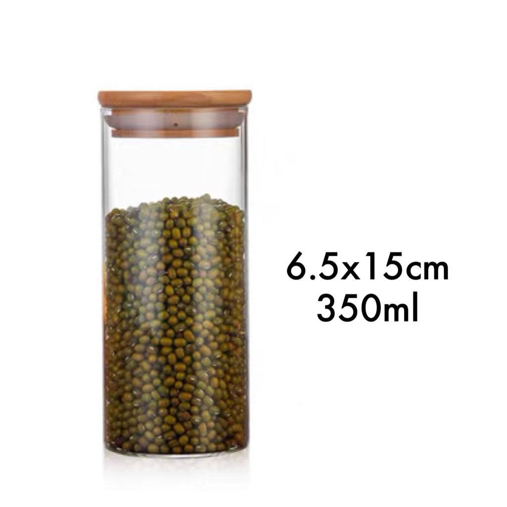 Jual Toples Kaca Kotak Makanan Penutup Kayu | Shopee Indonesia