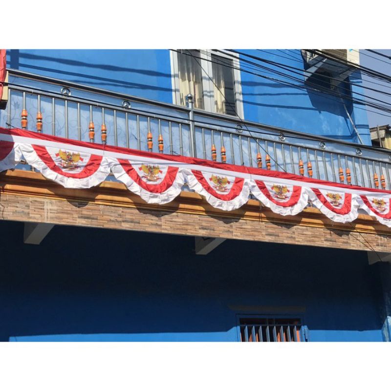 Jual Bendera garuda bendera gelombang rempel | Shopee Indonesia