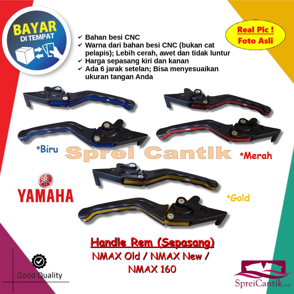Jual Handle REM Nmax Old Lama / Nmax New / Nmax 160 - Variasi Motor ...