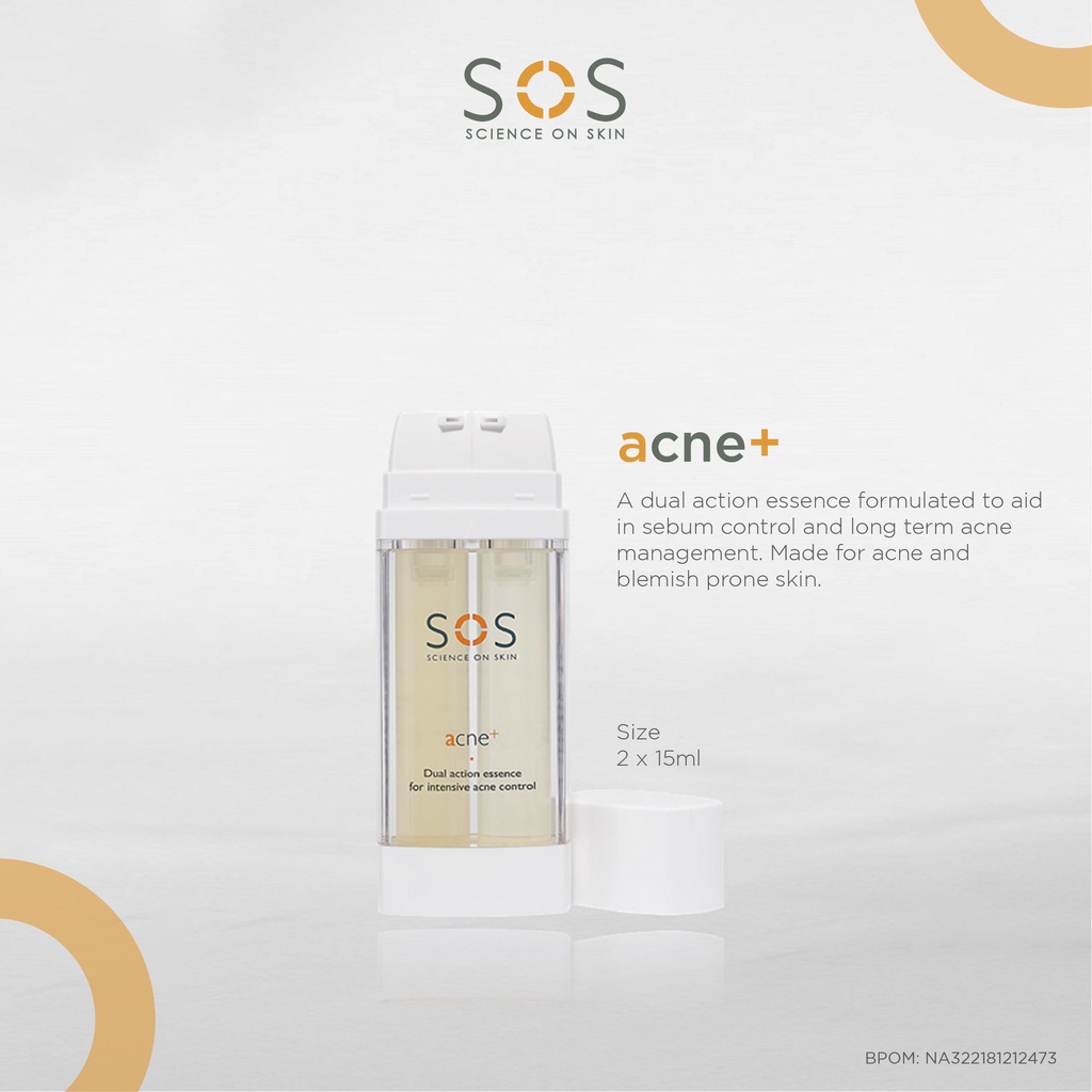 Jual Science on Skin (SOS) - Acne (Serum Jerawat) | Shopee Indonesia