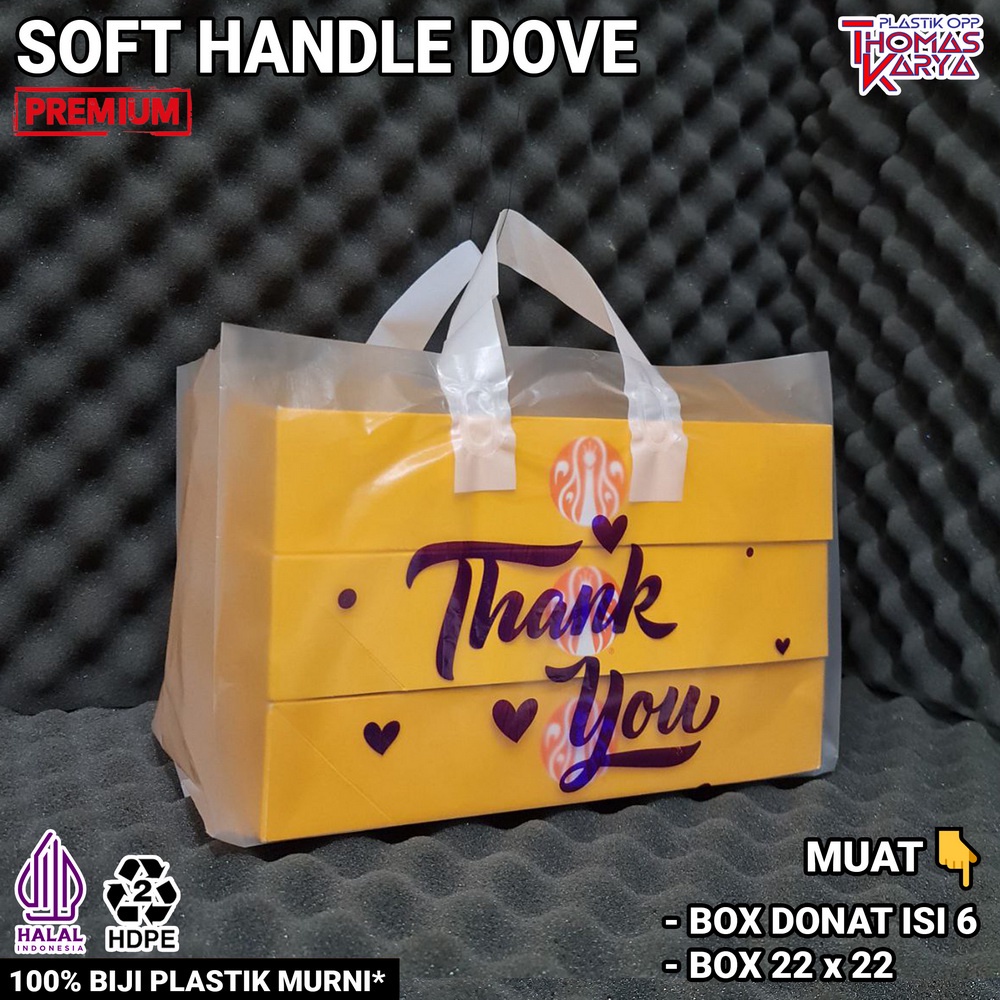 Jual ECER Paper Bag Plastik Dove Motif Ulang Tahun Anak / Tas Bingkisan Thank You Custom ...