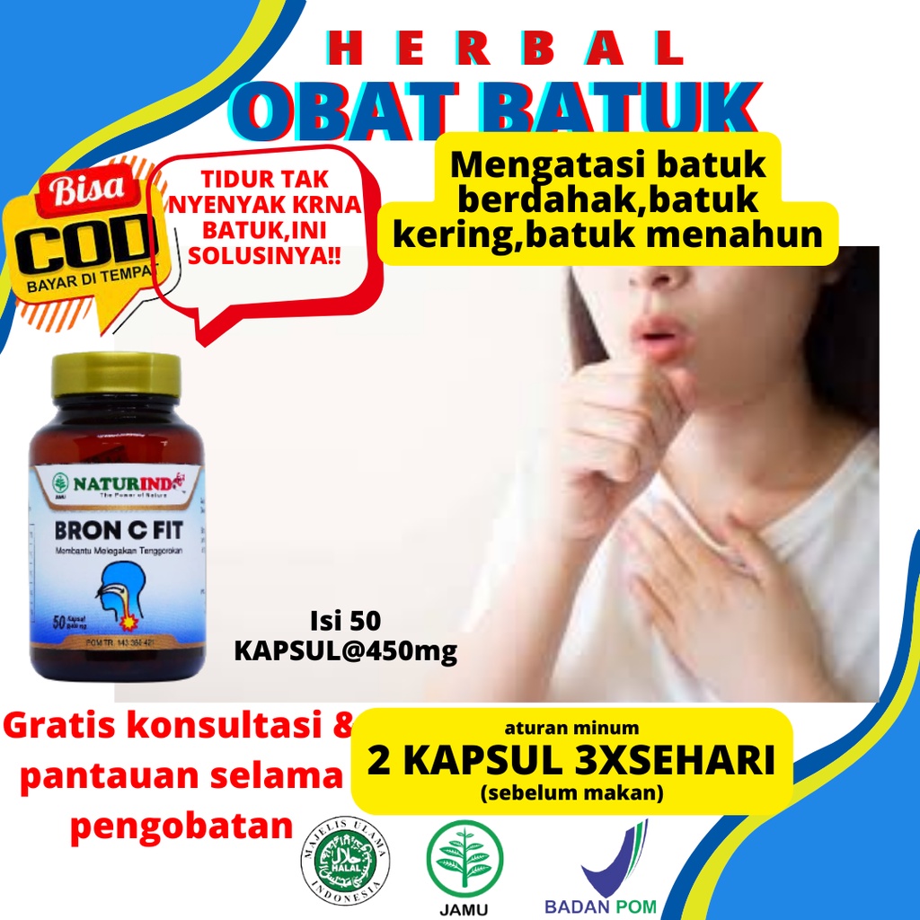 Jual Naturindo Bron c fit Obat Batuk Berdahak Pilek Ibu dan Anak Batuk ...