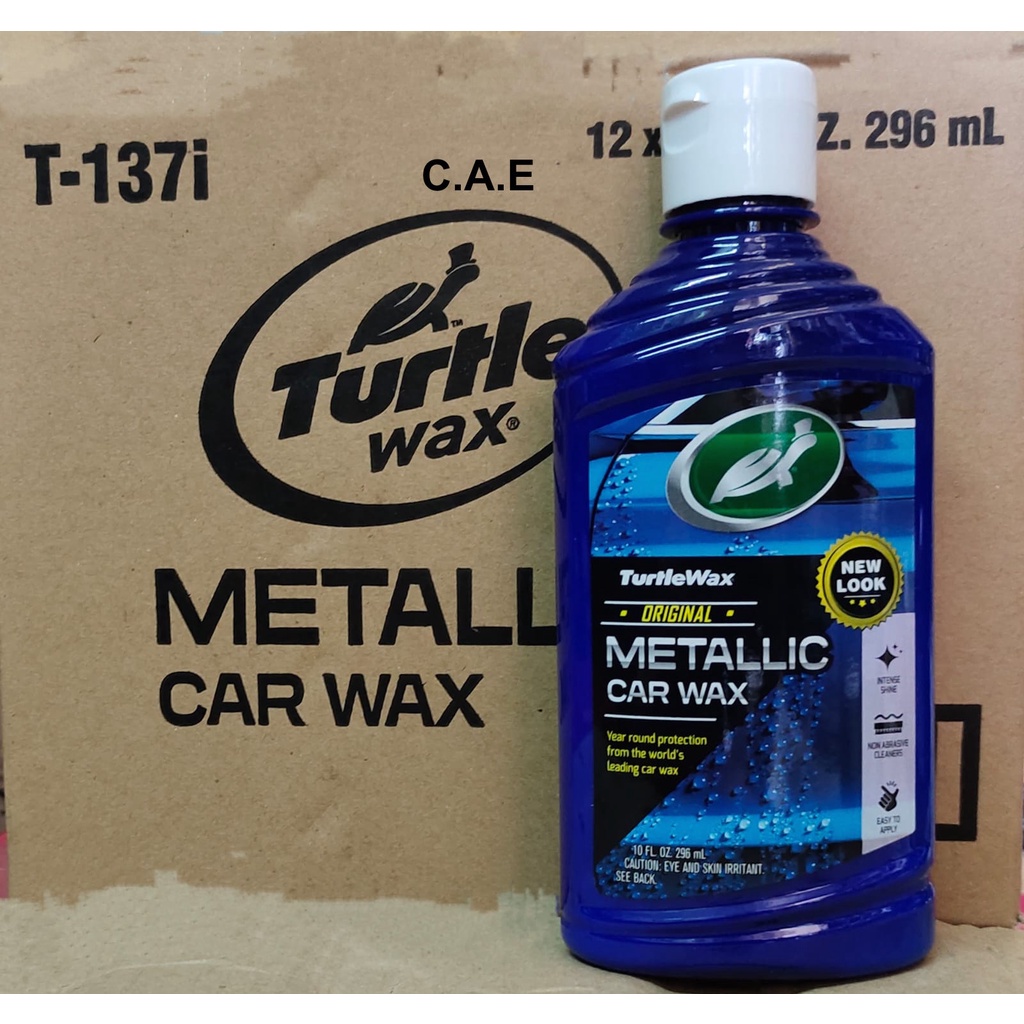 Jual Turtle Wax Metallic Car Wax Biru Original 296ml TURTLE WAX Super ...