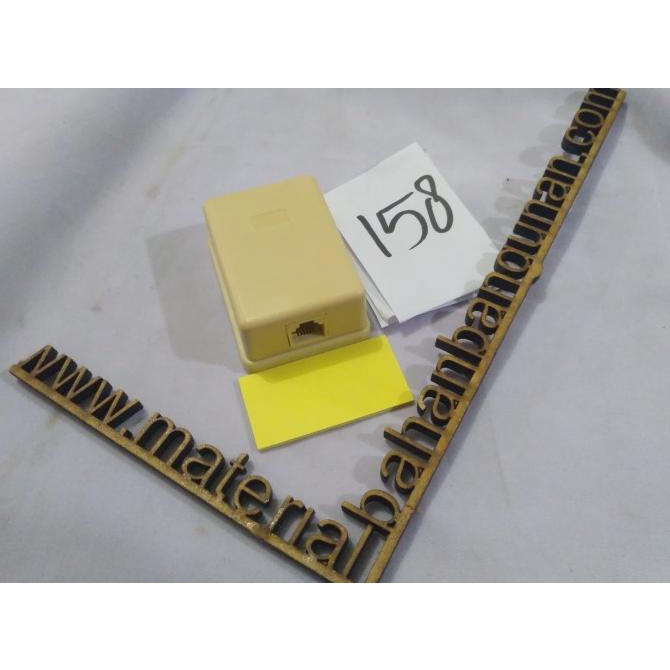 Jual terminal telepon line 1 phone connector sambungan kebel telfon ...