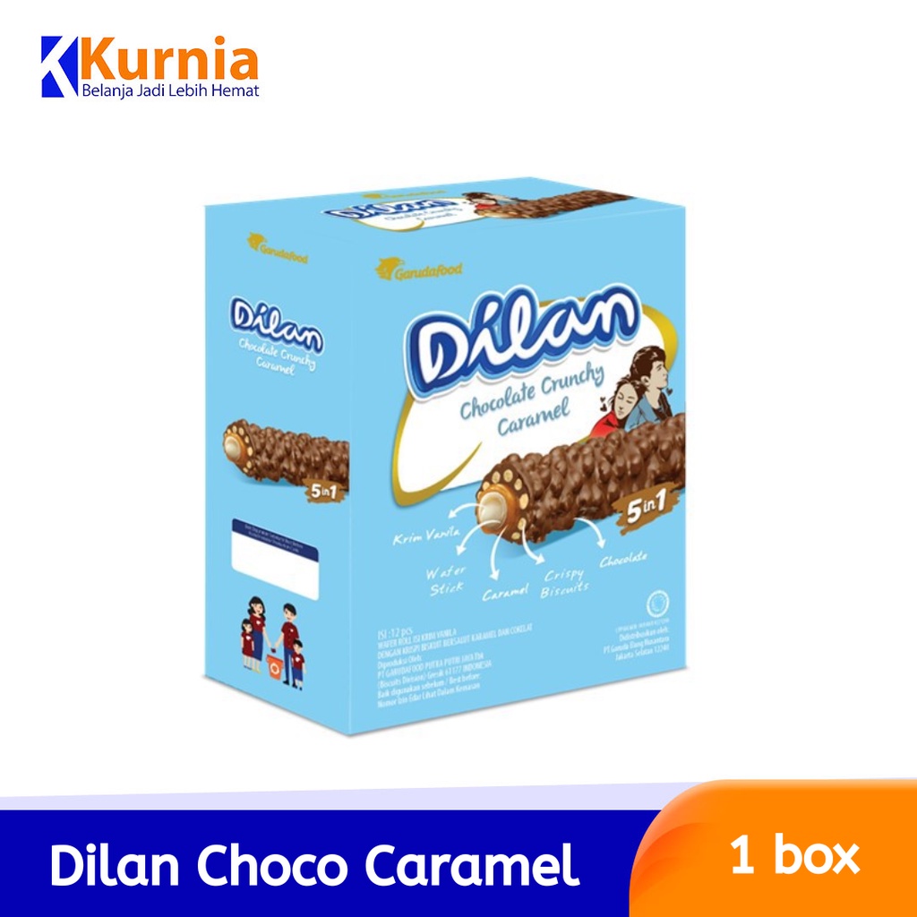 Jual Dilan Chocolate Crunchy 1 Box | Shopee Indonesia