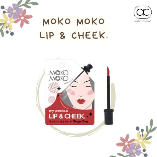 Jual Alisha Cosme - MOKO MOKO Lip & Cheek - Makeup Sachet | Shopee ...