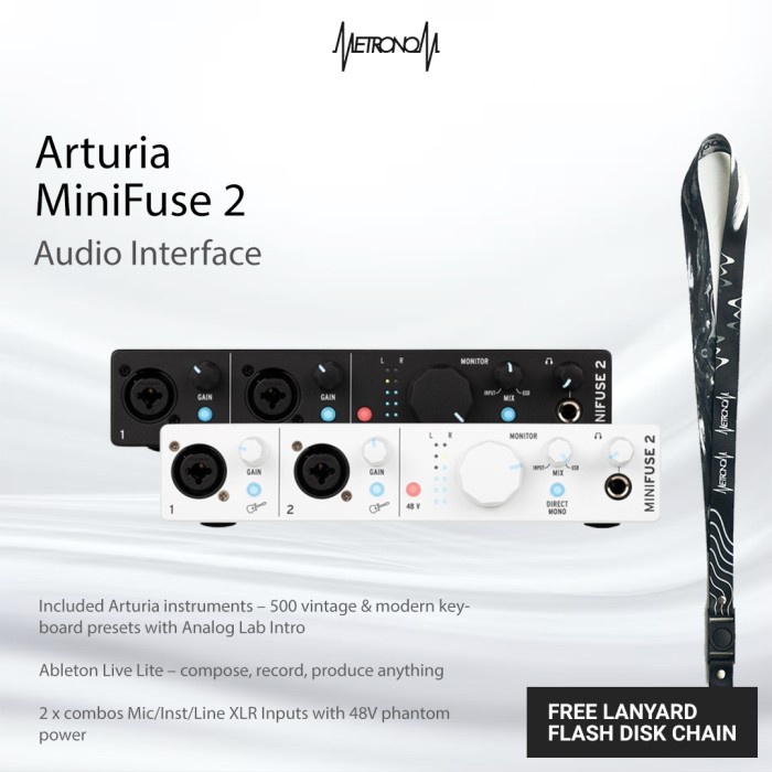 Jual ARTURIA MiniFuse 2 / Mini Fuse 2 Audio Interface | Shopee Indonesia