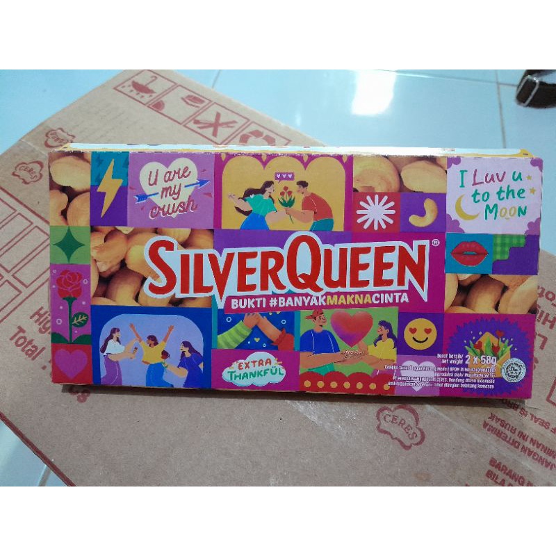 Jual SilverQueen isi 2 x 58g | Shopee Indonesia