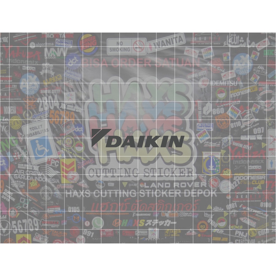Jual Cutting Sticker Daikin Kecil Ukuran 5 Cm Untuk Ac | Shopee Indonesia