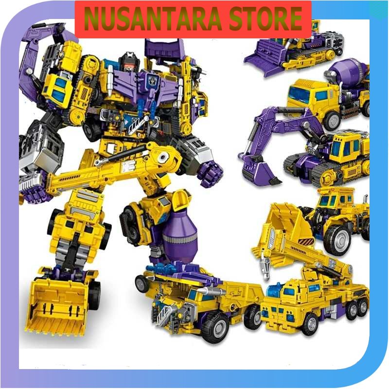 Jual NUSANTARA STORE - Jinjiang Mainan Rakit Robot Devastator ...