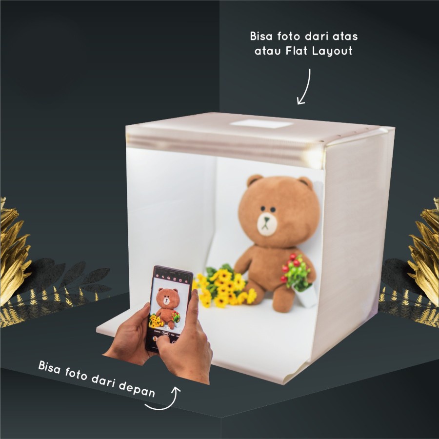 Jual Trend-STUDIO MINI BOX PHOTO UKURAN A3 / Photo Studio Box Portable ...