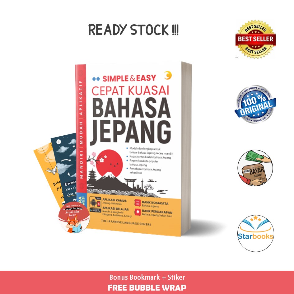 Jual Buku Simple & Easy Cepat Kuasai Bahasa Jepang - Caesar Media ...