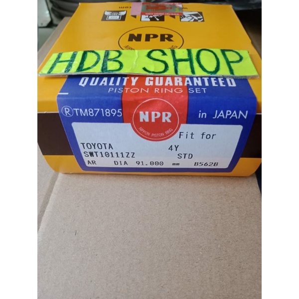 Jual ring piston forklift toyota engine 4Y | Shopee Indonesia