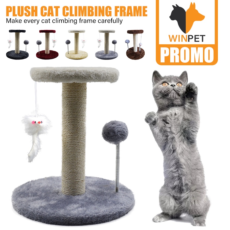 Jual BERKUALITAS 2 in 1 Cakaran Kucing Cat Scratcher Mainan Garukan ...