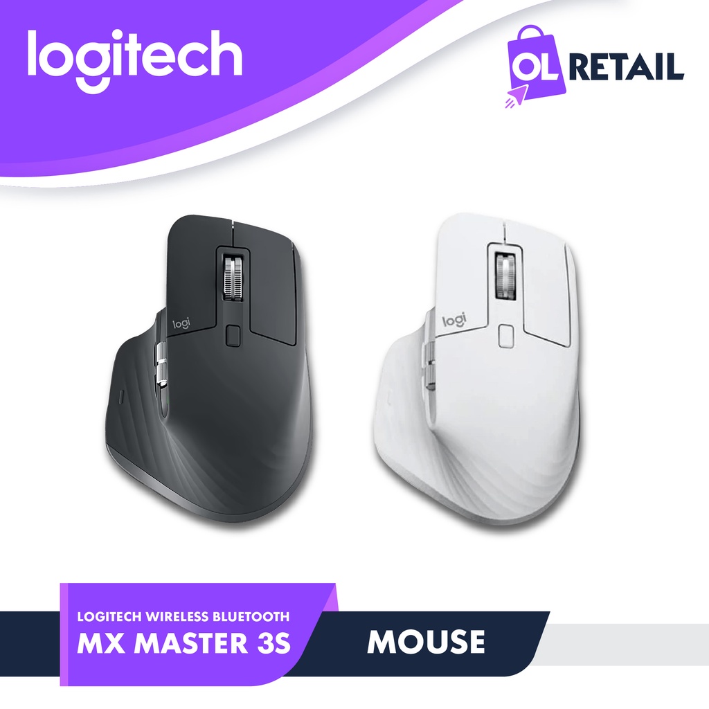 Jual Logitech Wireless Bluetooth Mouse MX Master 3S Performance Silent Click - GARANSI RESMI ...