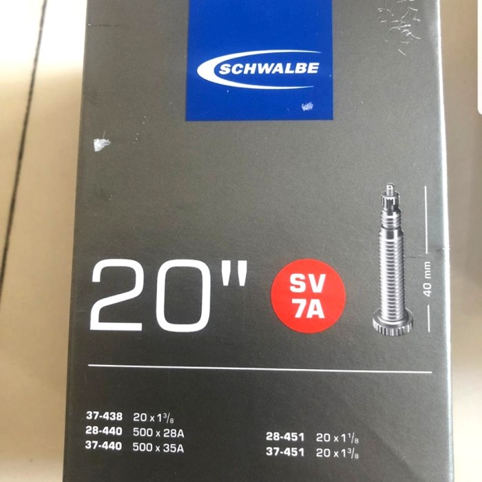 Jual BAN DALAM SCHWALBE 20/451 ORIGINAL | Shopee Indonesia