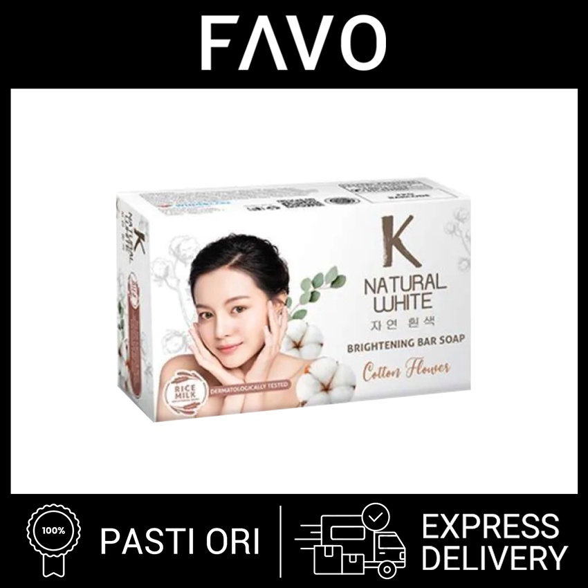 Jual Sabun Mandi - K Natural Cotton Flower Bar Soap - 85 gr | Shopee ...