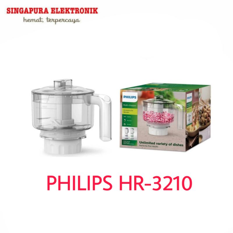 Jual Philips Chopper HR-3210 | Shopee Indonesia