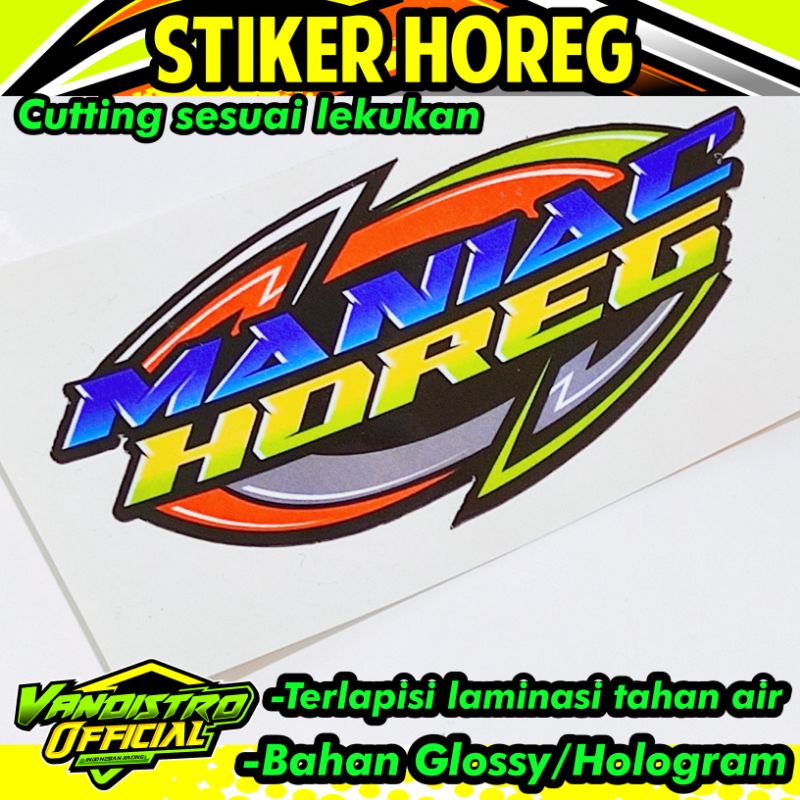 Jual stiker maniac horeg GLOSSY | Shopee Indonesia