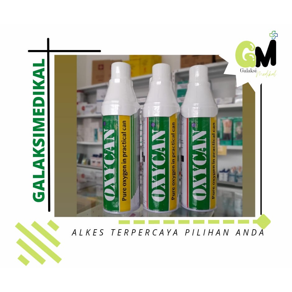 Jual OXYCAN oksigen portable/ Oxycan 50cc | Shopee Indonesia