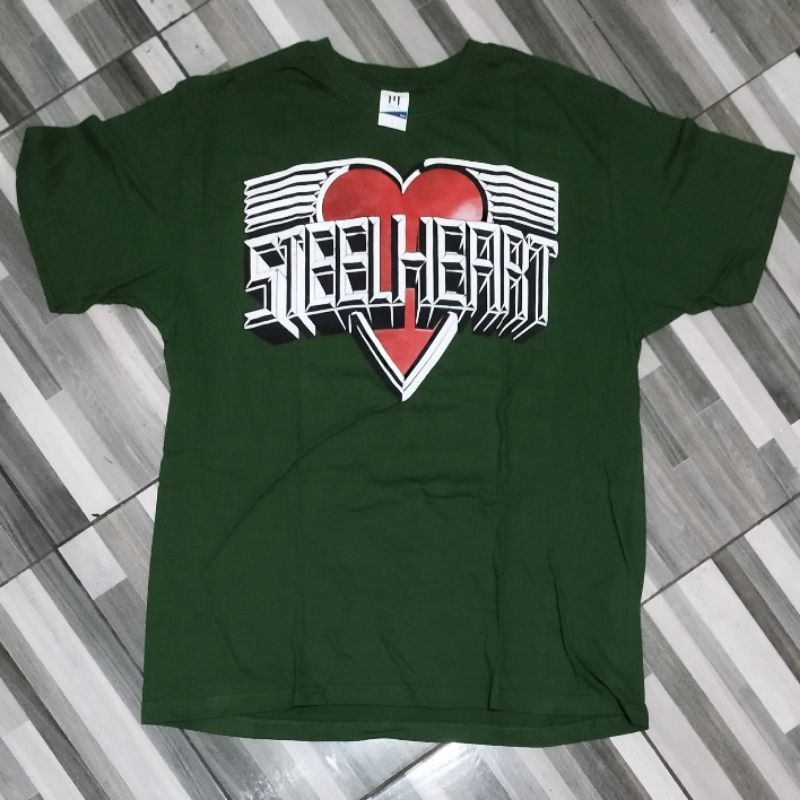 Jual STEEL HEART KAOS MERCH CONS | Shopee Indonesia