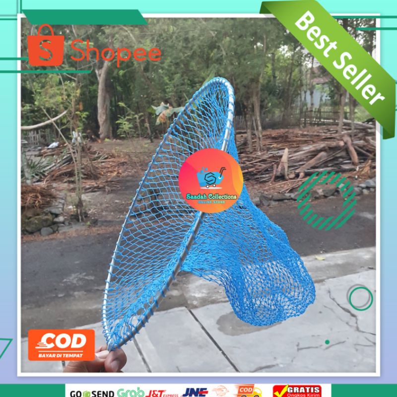 Jual Jaring seser serok ikan udang + Ring Besi | Shopee Indonesia