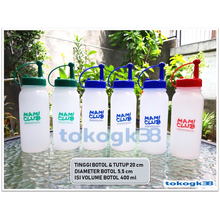 Jual Botol Saus / Botol Kecap / Botol Mami Plastik Ukuran Besar isi 6 ...