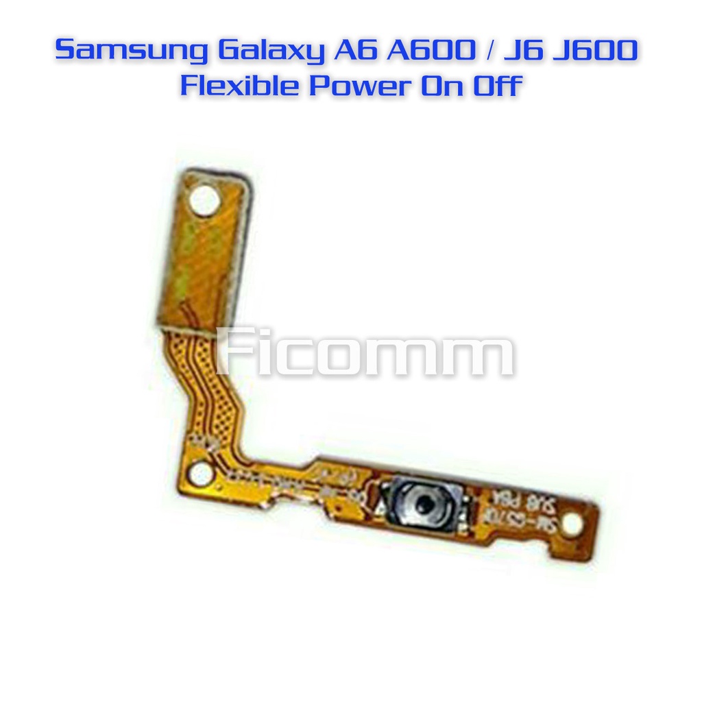 Jual Samsung Galaxy A6 A600 / J6 J600 Flexible Power On Off | Shopee ...