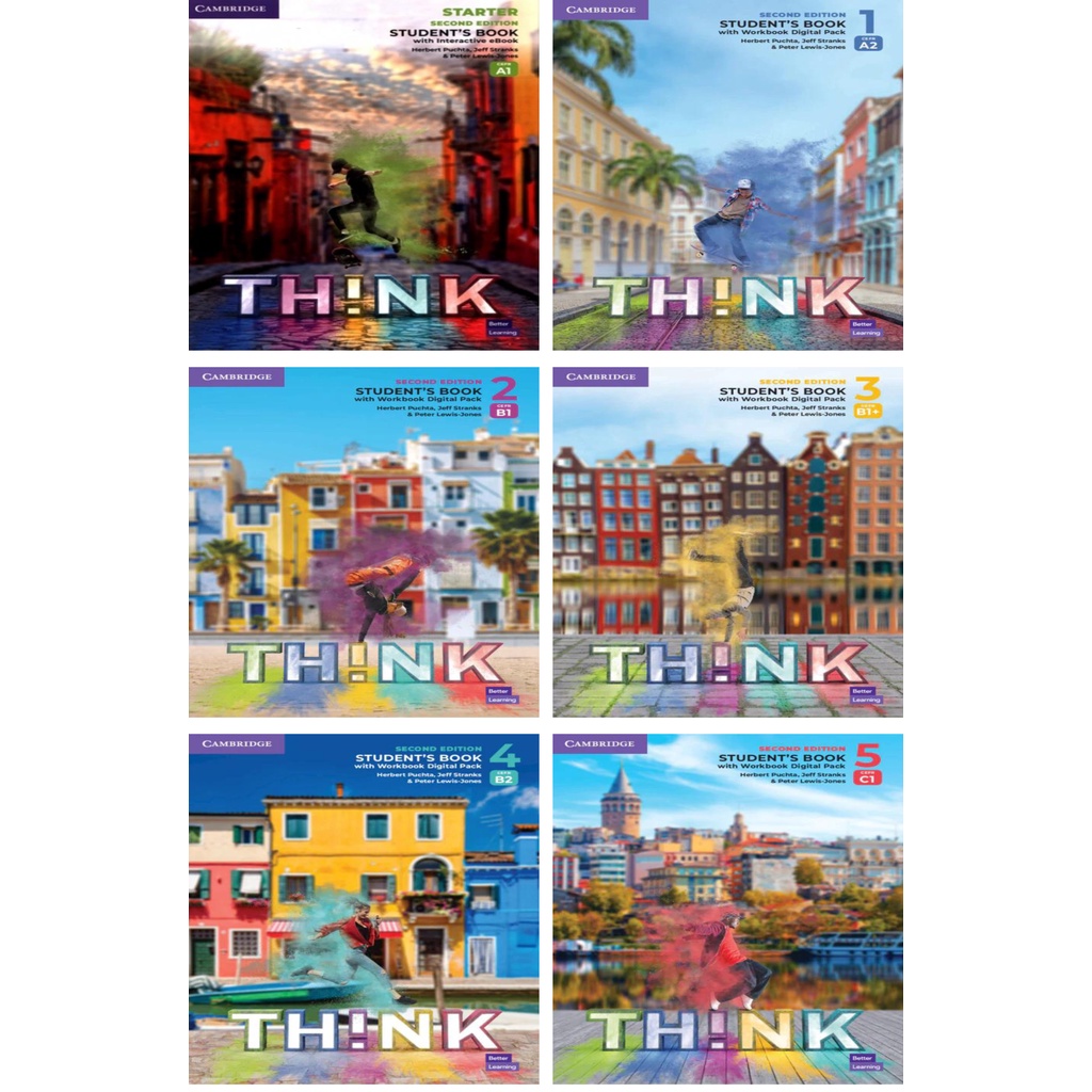 Jual Cambridge Think Starter Student Book 1-2-3-4-5 / Colour / 2nd Edition | Shopee Indonesia