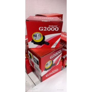 Jual Lampu senter G2000 baterai led putih (1 pcs) | Shopee Indonesia