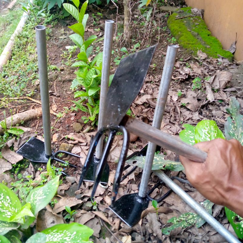 Jual Pacul Garuk Serba Guna 2in1 Gagang Las Pipa Besi | Garuk Taman ...
