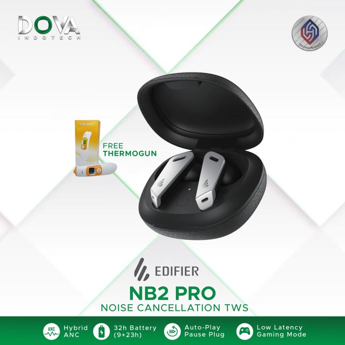 Jual EDIFIER TWS NB2 PRO TRUE WIRELESS EARBUDS WITH NOISE CANCELLATION | Shopee Indonesia