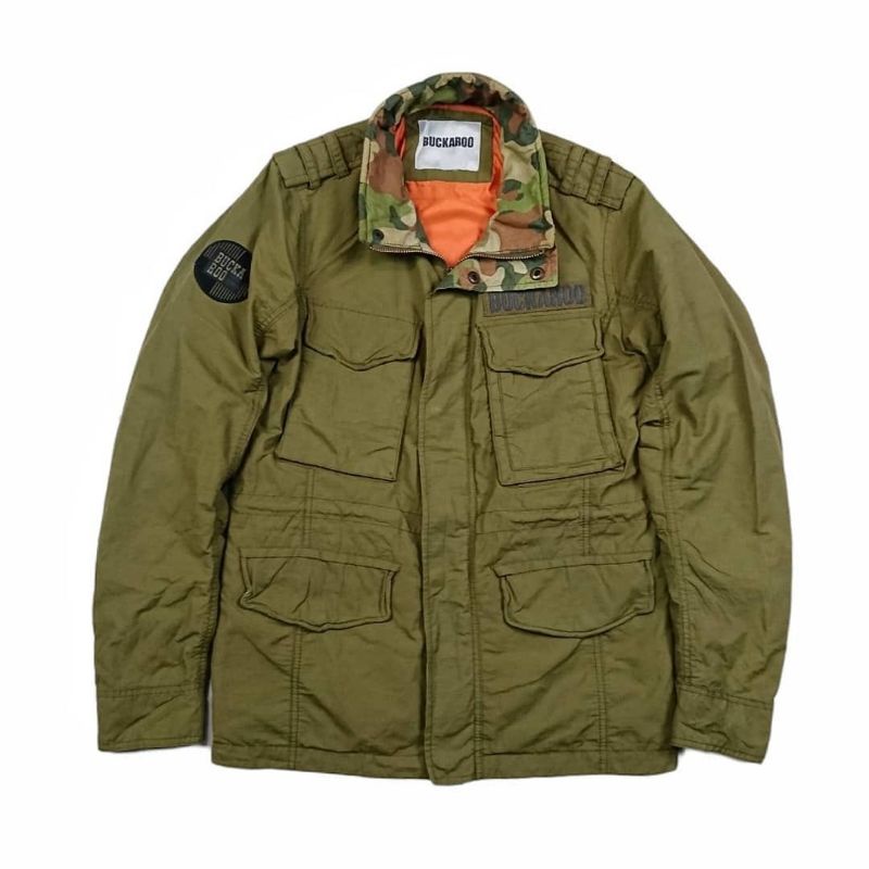 Jual Parka Buckaroo M65 Army Pattern Jacket | Shopee Indonesia