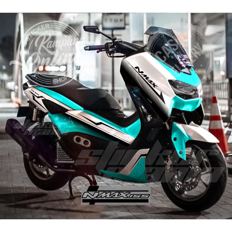 Jual Stiker Decal Motor New NMax Sticker Striping Variasi Full Body ...
