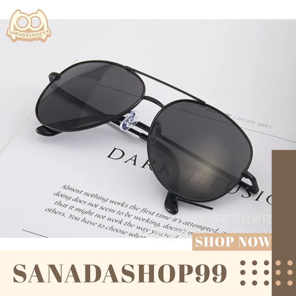 Jual (KM27) Kacamata Photocromic Aviator Anti Radiasi Polarized 3 in 1 ...