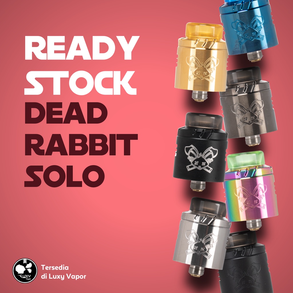 Jual Dead Rabbit Solo RDA by Hellvape Atomizer | Shopee Indonesia