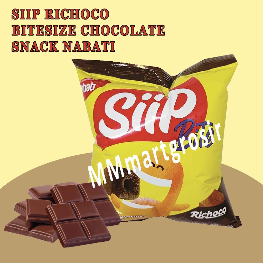 Jual SNACK NABATI SIIP BITE SIZE RICHOCO 21g | Shopee Indonesia