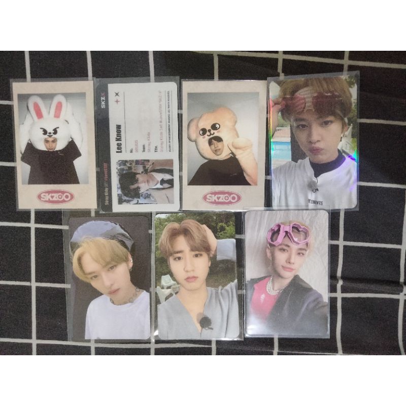 Jual pola skzoo id skzx ds double side noeasy concept maxident leebit ...